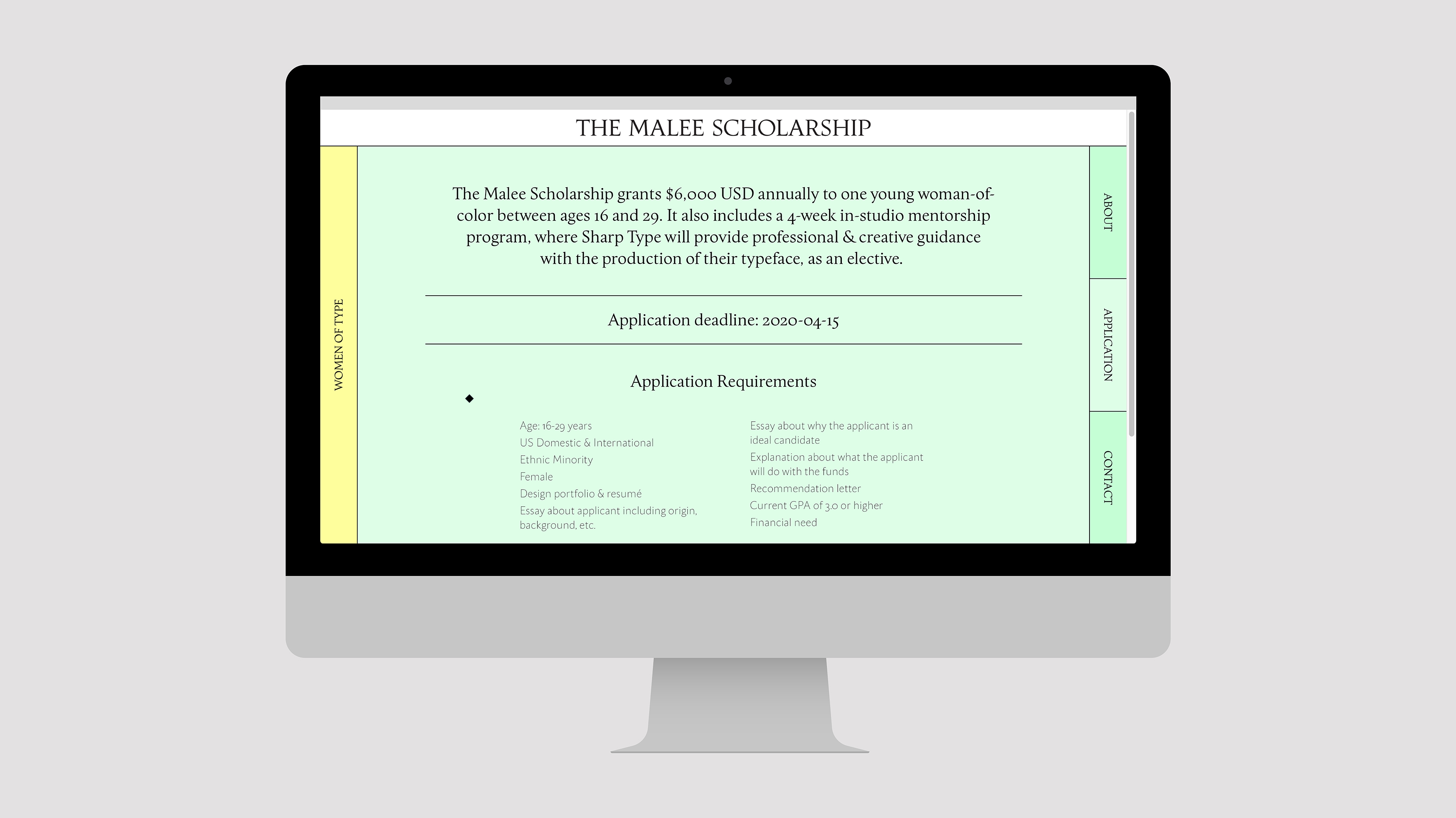 What The Studio — The Malee Scholarship